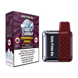 Salty Prime Bar Kit Watermelon Strawberry Disposable Vape | Shosha NZ