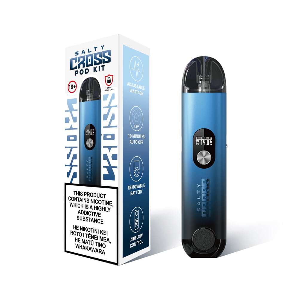 Salty CROSS Pod Kit - Vape Devices | Shosha NZ
