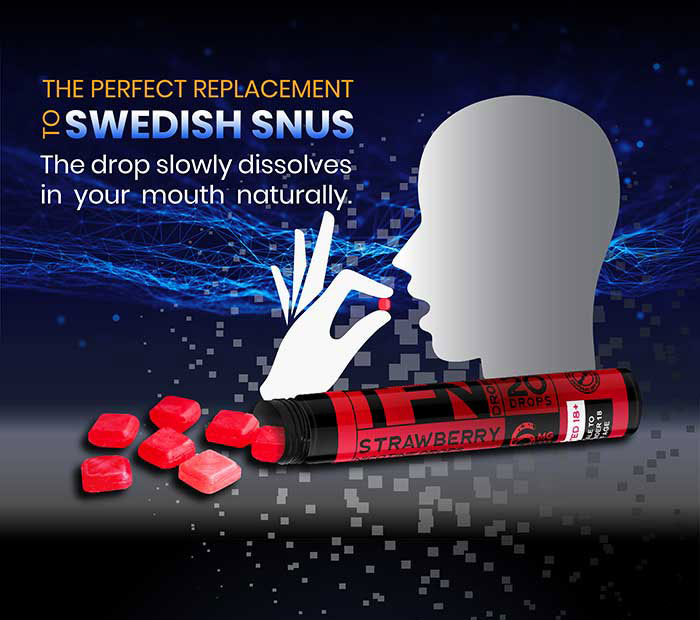 Introducing the smokeless Snus alternative TFN Nicotine Drops | Vape ...