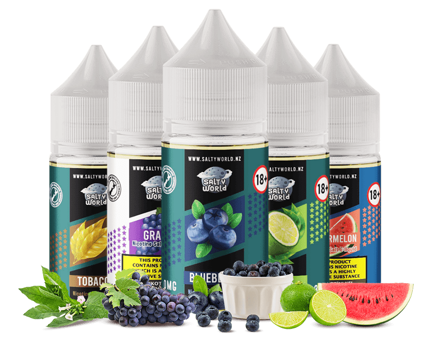 E-Liquid Flavours for Every Taste: The Salty World Series | Vape News ...